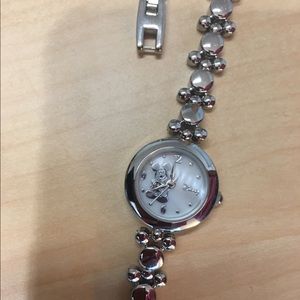 Disney | Accessories | Disney Silver Tone Watch | Poshmark